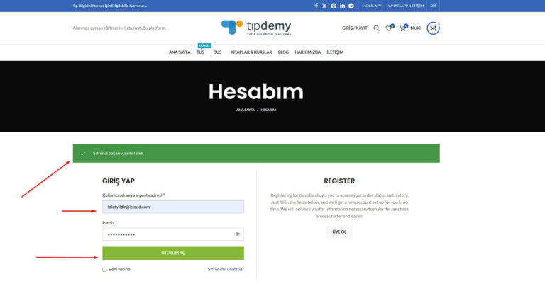 Yardım ve Destek – Tipdemy