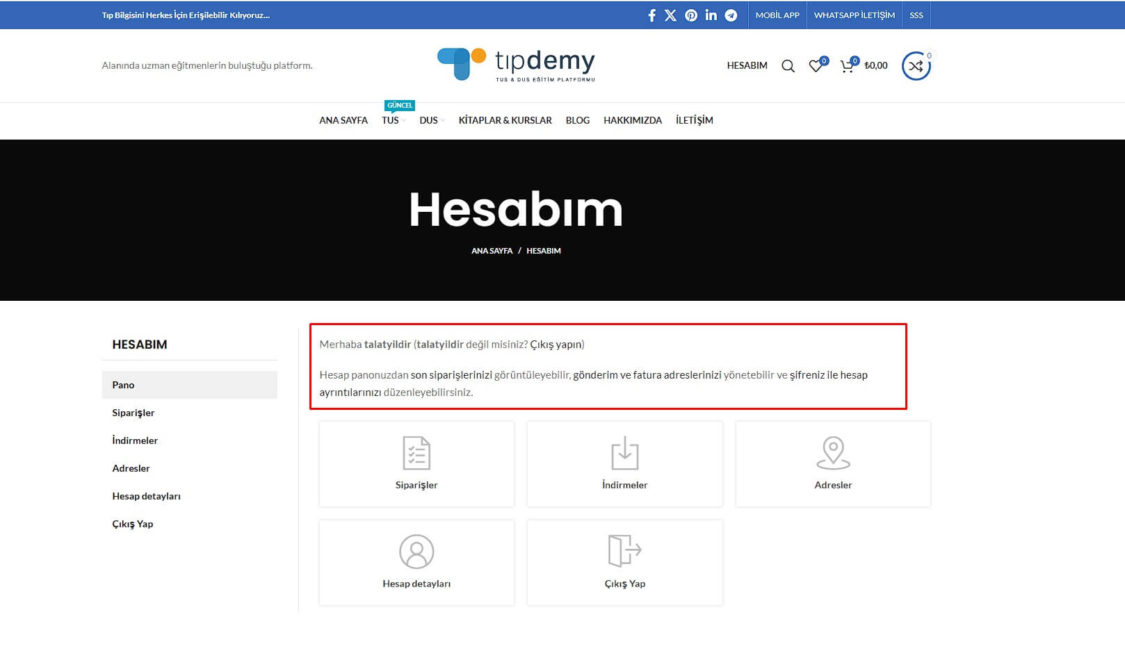 Yardım ve Destek – Tipdemy